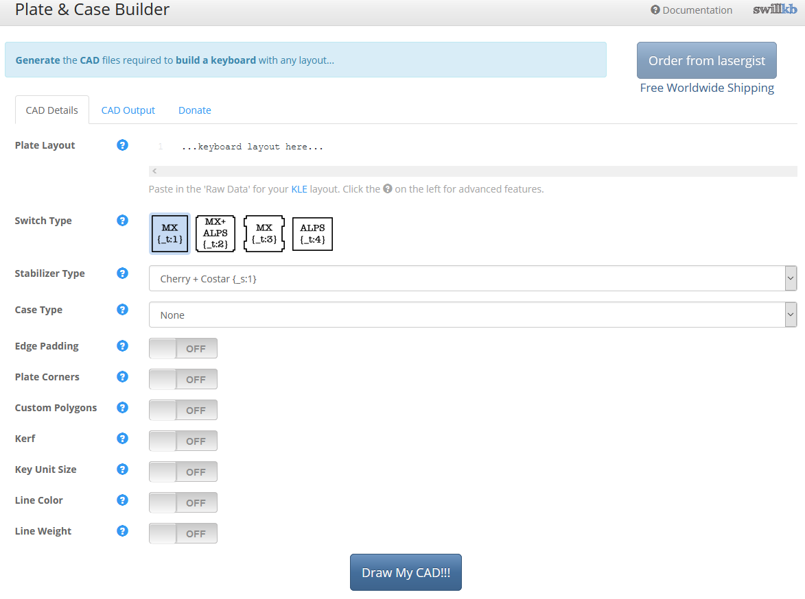 基板なしでオリジナル自作キーボードを作ってみた その1 ーデザイン編ー - ウチの方舟